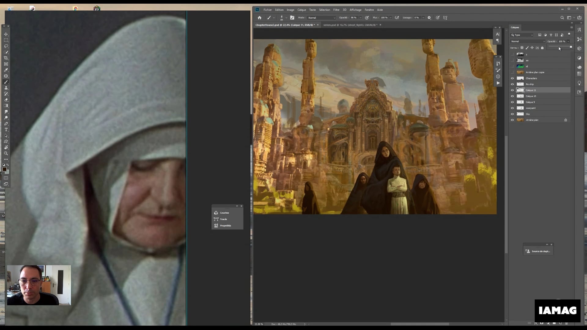 Creating a Cover Art for Chapter House Dune by Marc Simonet