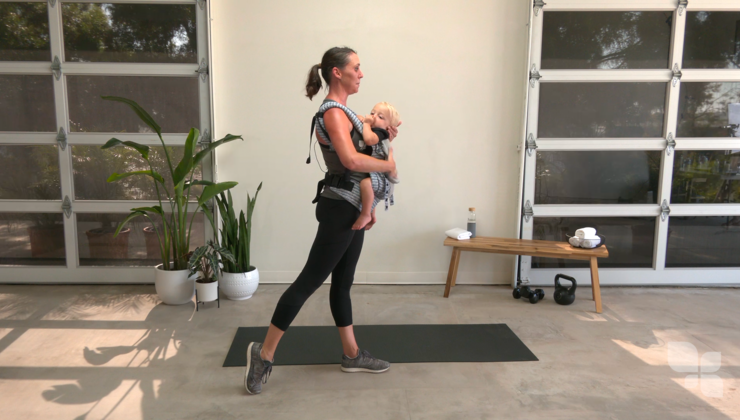 FIT4MOM On Demand | 15-Minute Mama + Me Babywearing Workout for Moms