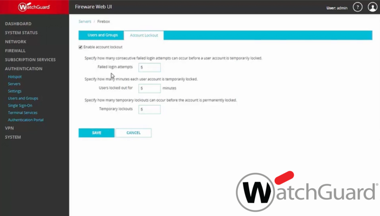 WatchGuard: How to Configure Local Users