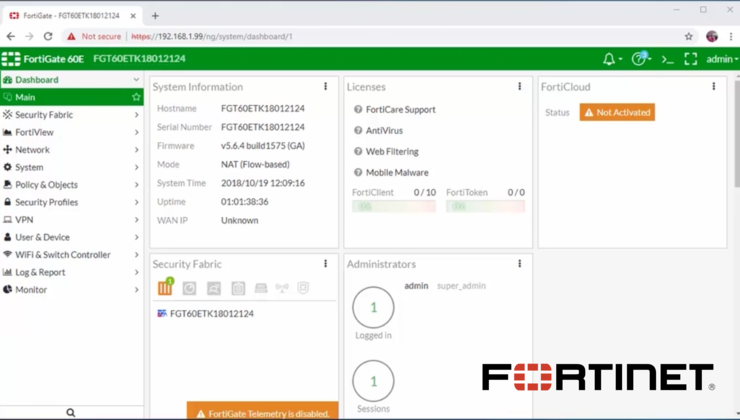 Fortinet: How to Configure WAN Access on a FortiGate