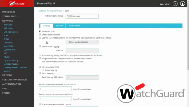 WatchGuard: How to Manage APs via the Firewall Dashboard