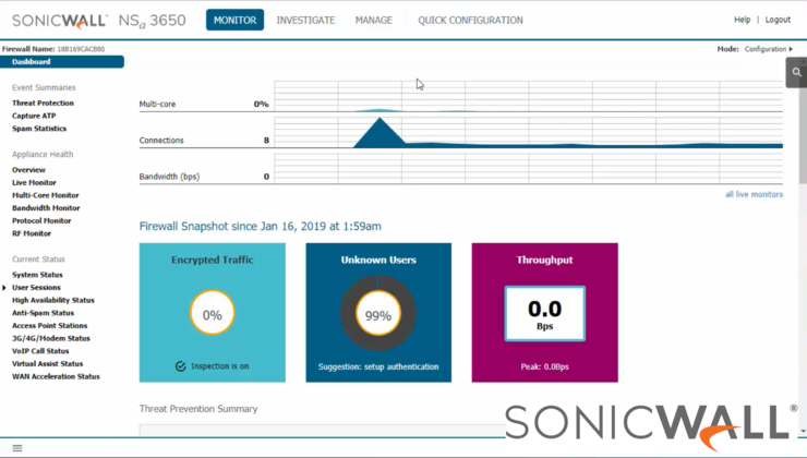 SonicWall: How to Configure SNMP on a SonicWall Firewall