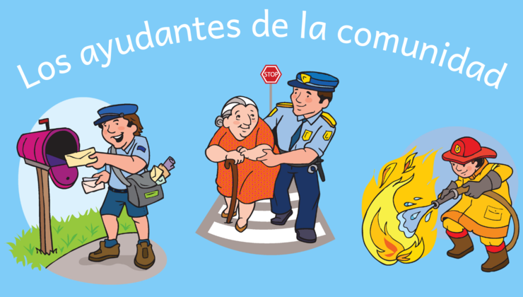 Learn @ Home - Spanish for Kids | Community Helpers with Susy Dorn