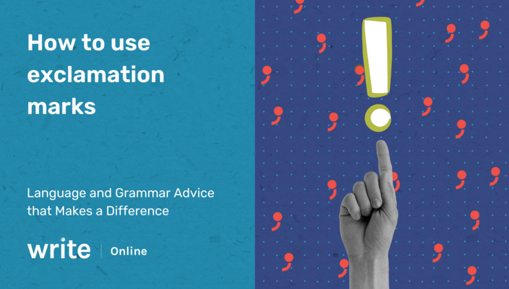 Write Online | Exclamation Marks | Learn English Writing Online