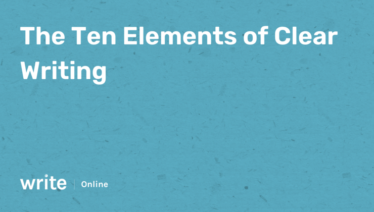 Write Online | How to write clearly at work | Business writing courses