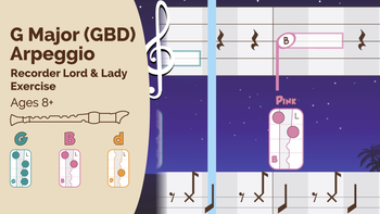 recorder practice gently sleep