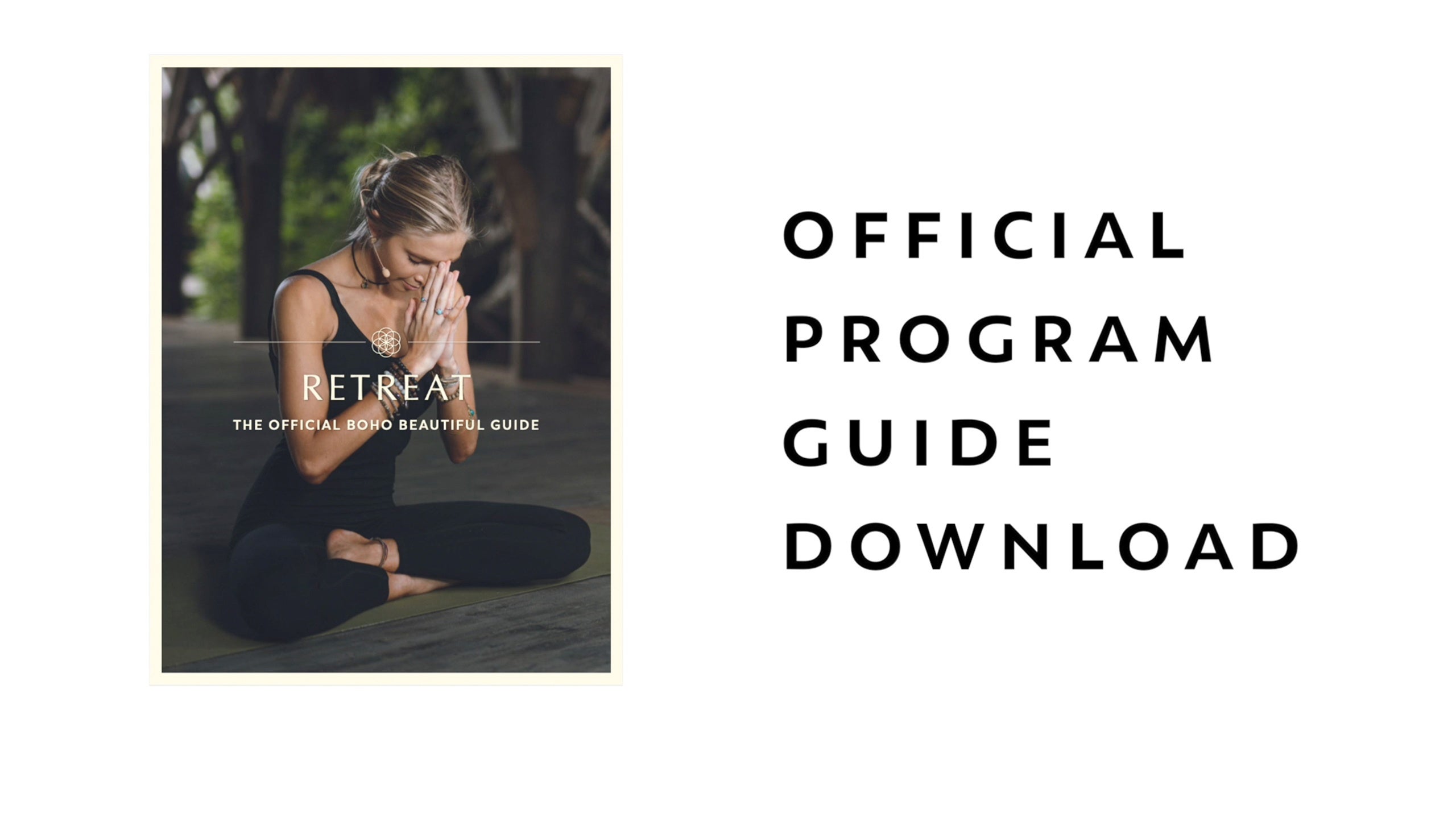 RETREAT | Program Guide | Boho Beautiful Premium