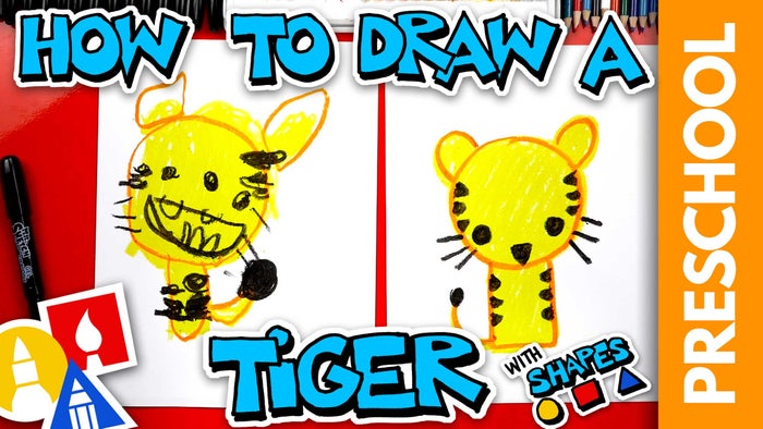how to draw tiger fur