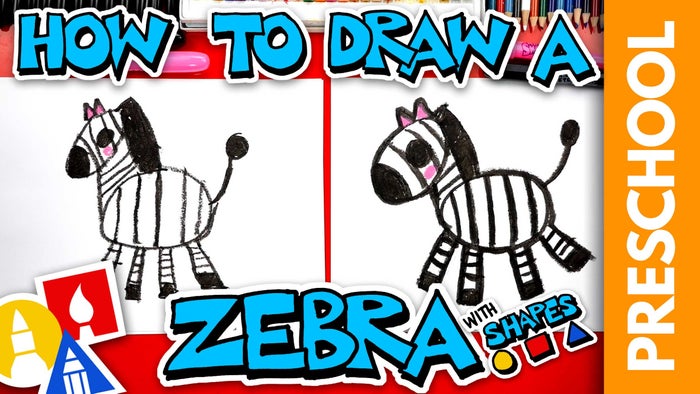 how to draw a horse preschool