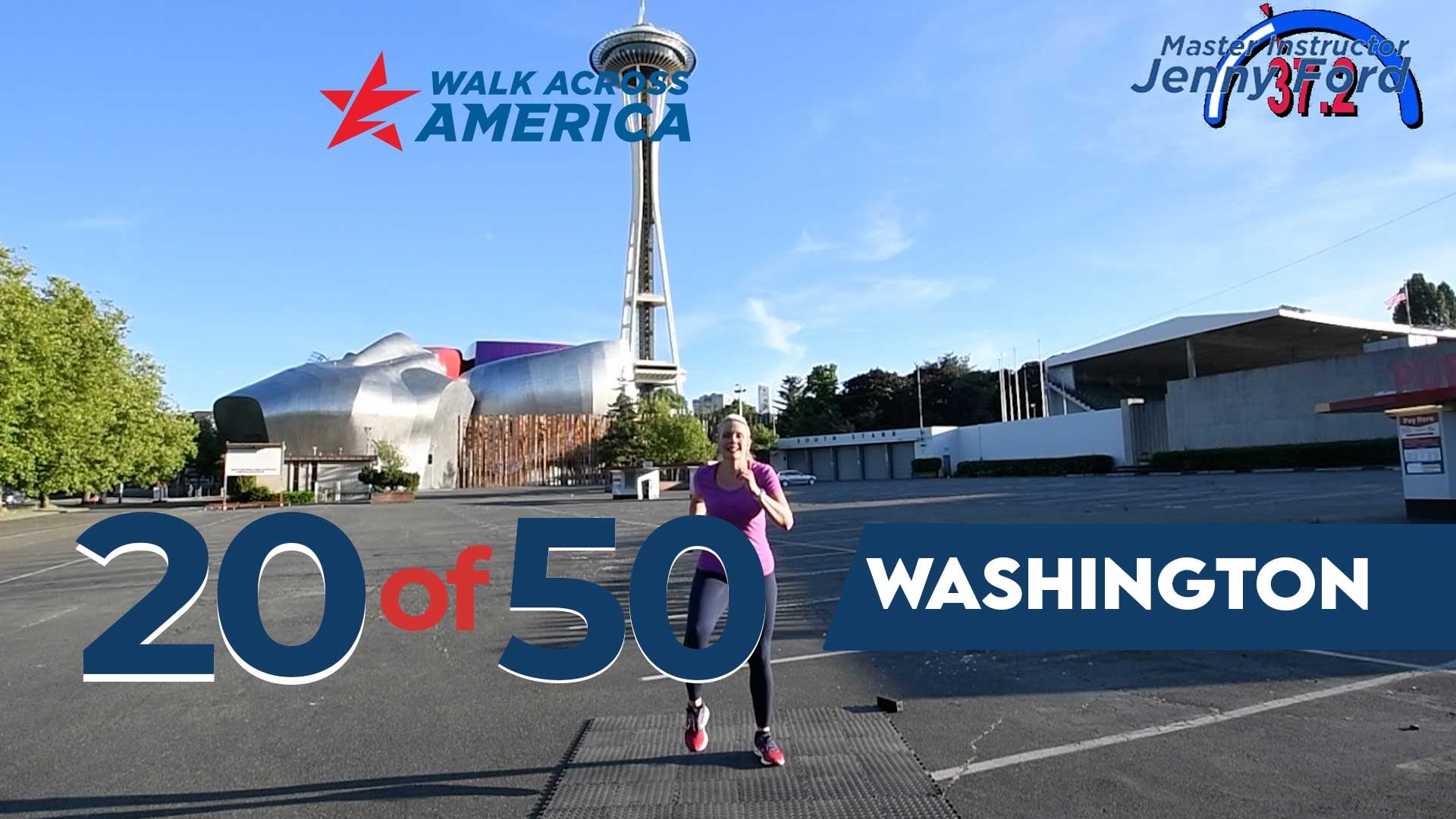 Walk Across America | 50 States | 50 Workouts | 30 Minutes | Freedom.Fit