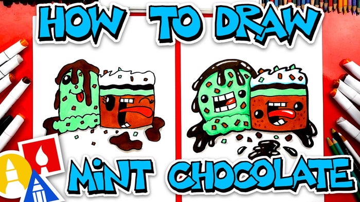 how to draw funny ice cream