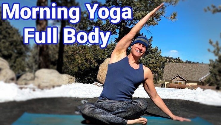 Sean Vigue Fitness | 15 Min Full Body Morning Yoga Stretch - FEEL ALIVE!