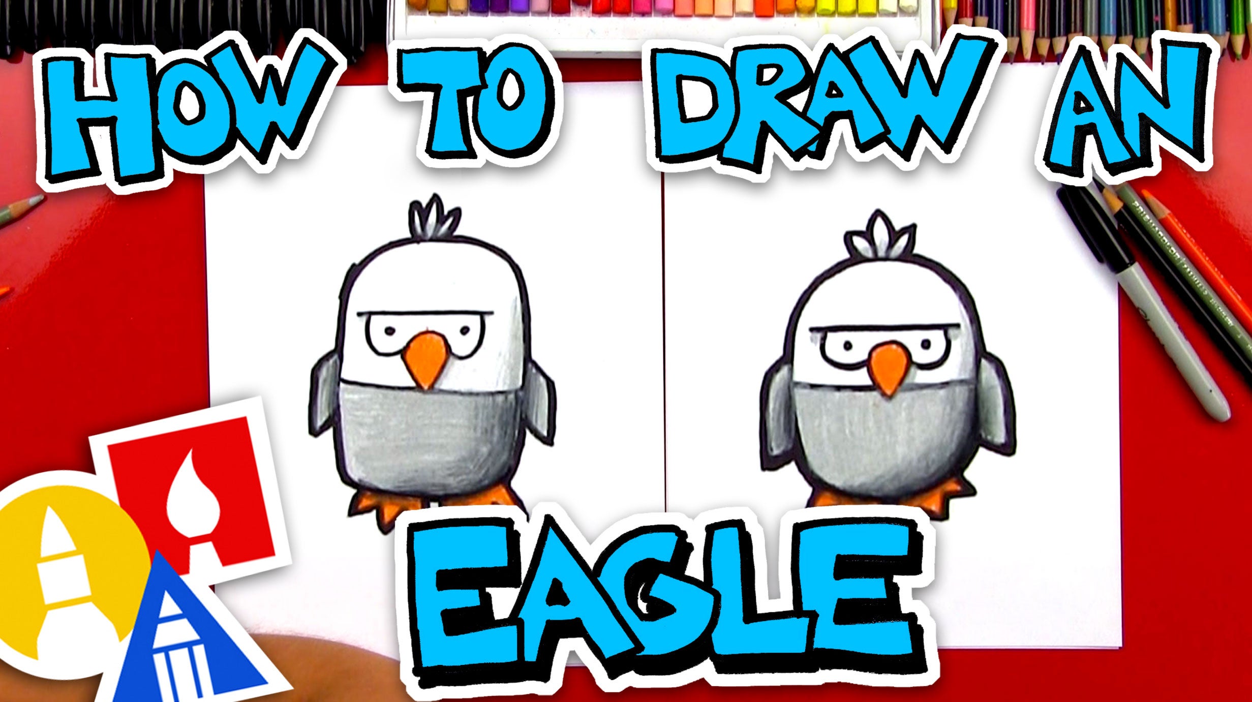 How To Draw An Eagle Step By Step For Kids