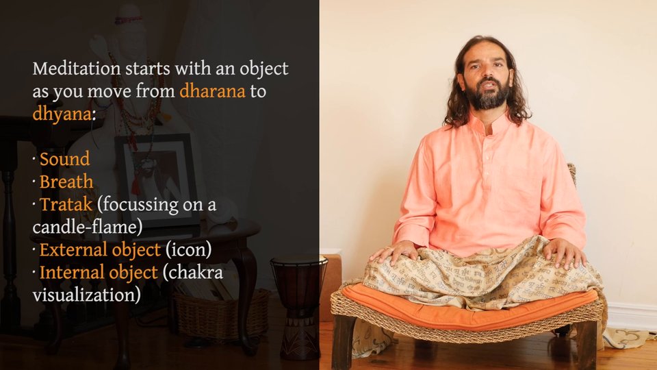 Dharana Dhyana Samashi Concentration Meditation Illumination • Akhanda ...